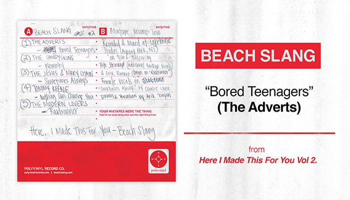 Beach Slang Announces Here, I Made This For You (Beach Slang Mixtape ...