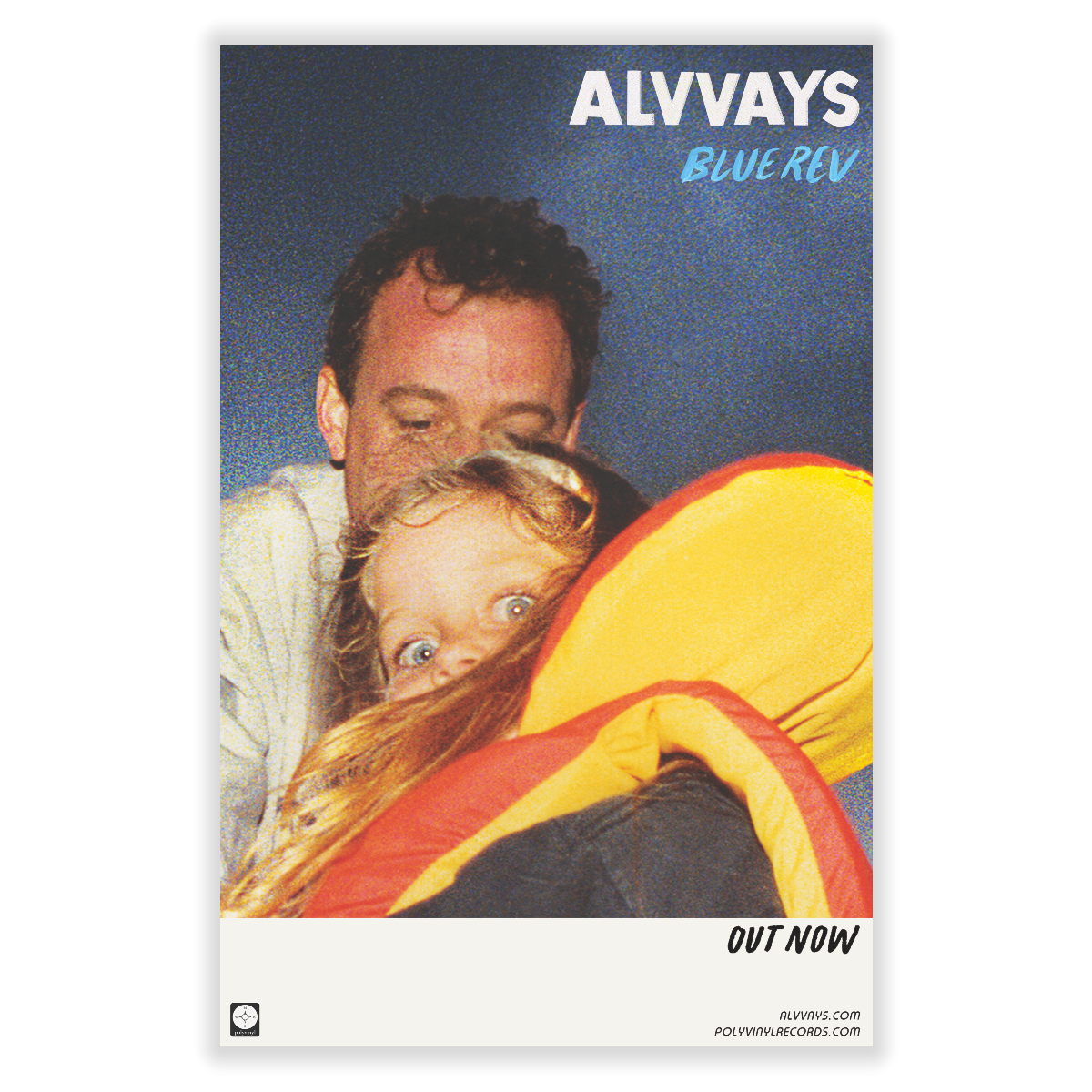 Alvvays - Blue Rev Poster (11x17) | Polyvinyl Record Co.
