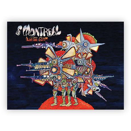 of Montreal - Aureate Gloom Poster (18x24) | Polyvinyl Record Co.