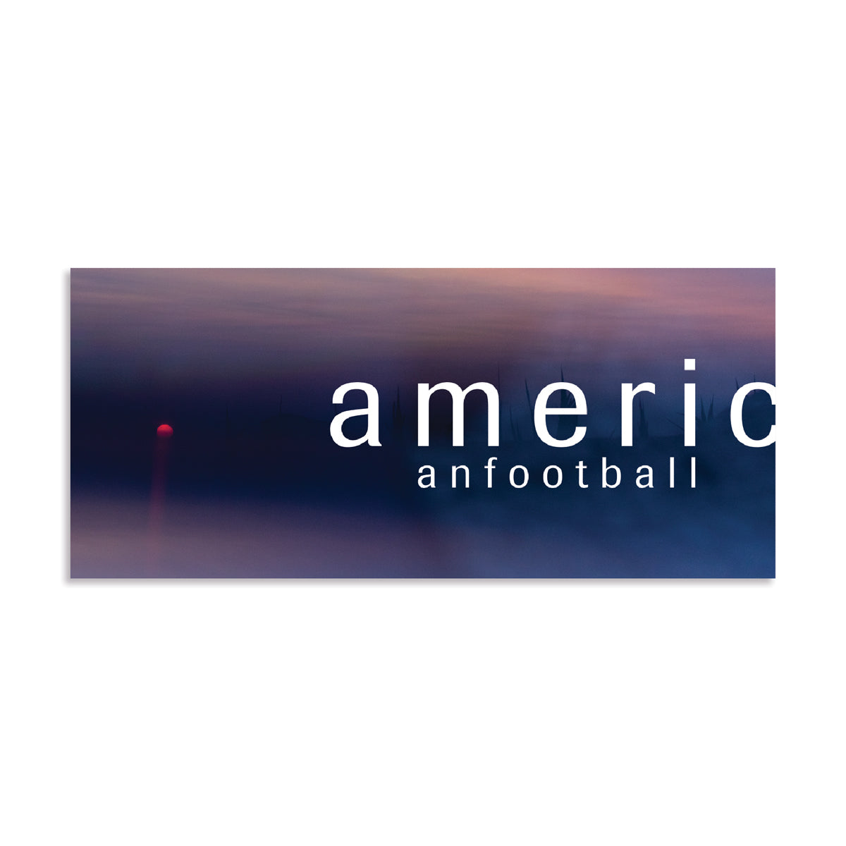 American Football - American Football (LP3) Sticker | Polyvinyl Record Co.