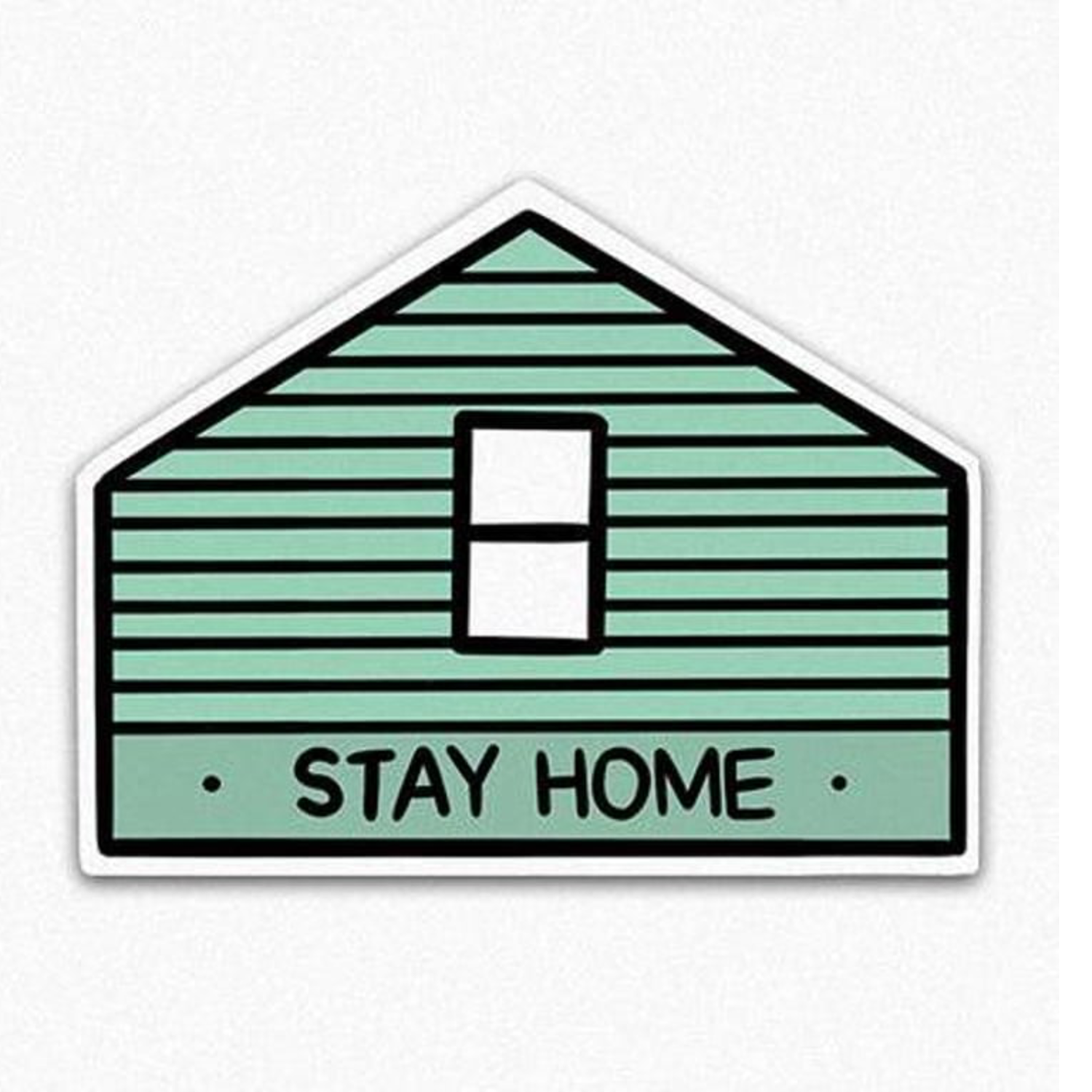 Stay Home Club - Stay Home Sticker | Polyvinyl Record Co.
